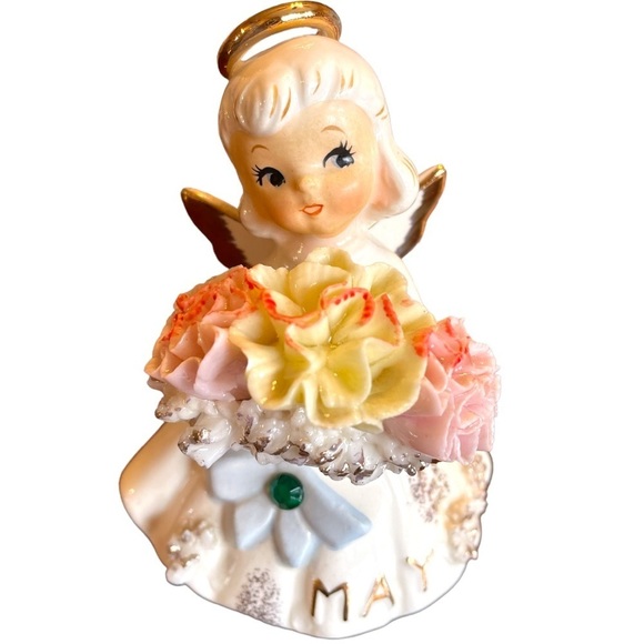 Lefton | Art | Lefton Birthday Angel May Signed 96s Good Condition ...